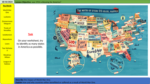 The Economical Impact of World War One | Teaching Resources