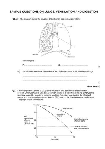 Exchange with the Environment - A complete set of resources for AQA AS ...