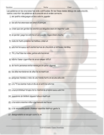 Bad Habits and Addictions Spanish Scrambled Sentences Worksheet ...