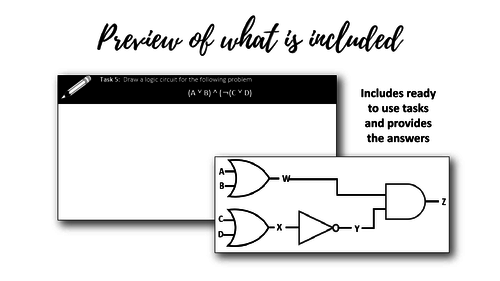 Computational Logic Workbook OCR J276 | Teaching Resources