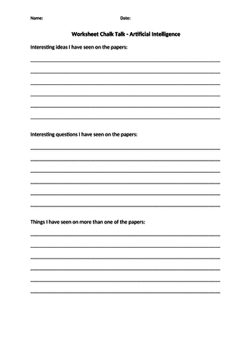 Dystopian Story and Artificial Intelligence - Persuasive Writing ...