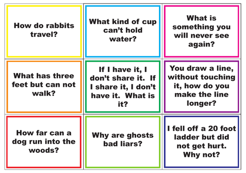 Riddle Me This ... 99 Tutor Time Beginner Riddles & Brainteasers ...