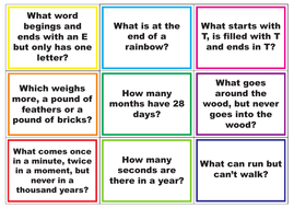 Riddle Me This ... 99 Tutor Time Beginner Riddles & Brainteasers ...