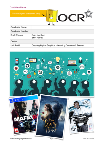 Creative iMedia OCR - R082 CREATING DIGITAL GRAPHICS - EVERY LESSON ...