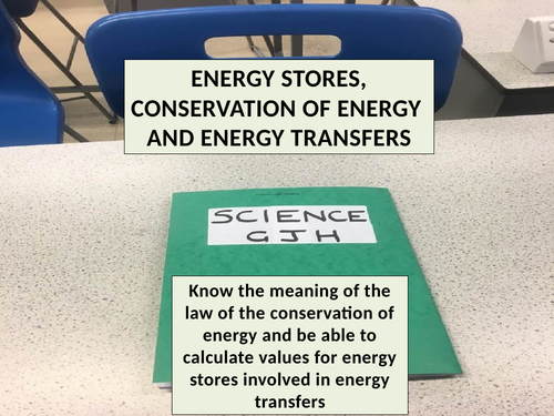 Conservation of energy and energy stores | Teaching Resources