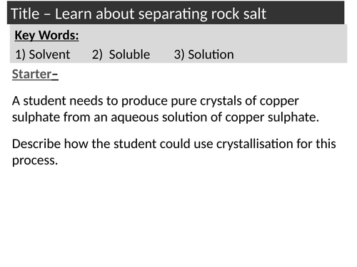 C1 Atomic Structure Aqa 1 9 Teaching Resources