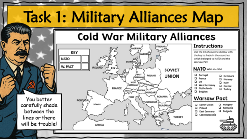 NATO & Warsaw Pact - Cold War & Superpower Relations - GCSE History ...