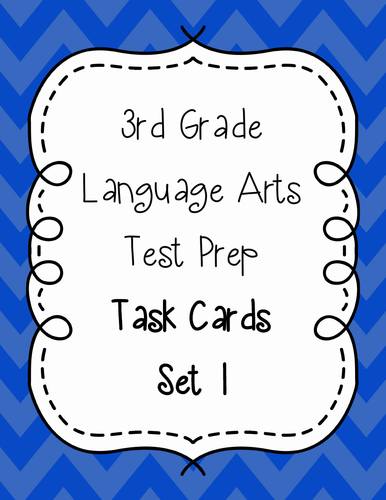 3rd Grade Language Arts Test Prep Set 1 | Teaching Resources