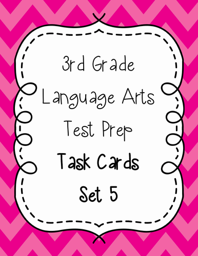 3rd Grade Language Arts Test Prep Set 5 | Teaching Resources