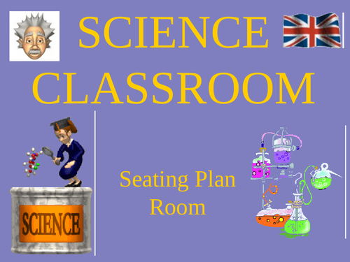 Seating Planner - Science Classroom | Teaching Resources
