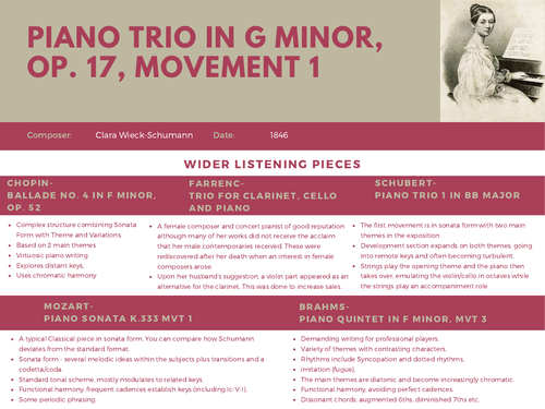 Set Work Wider Listening Edexcel Music AS and A level (18 pieces ...