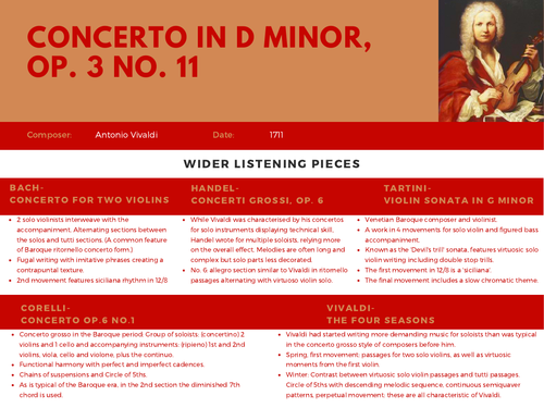 Set Work Wider Listening Edexcel Music AS and A level (18 pieces ...