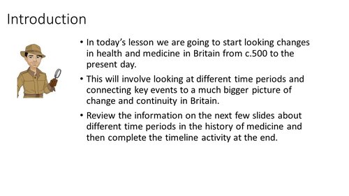 Medicine Through Time Intro / Overview | Teaching Resources