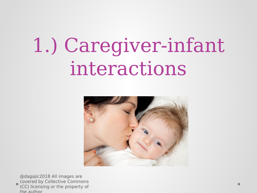 AQA A Level Paper 1 – Attachment – Caregiver and Infant Interaction Power Point | Teaching Resources