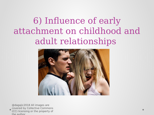 AQA A Level Paper 1 – Attachment – Influence of early attachment on ...