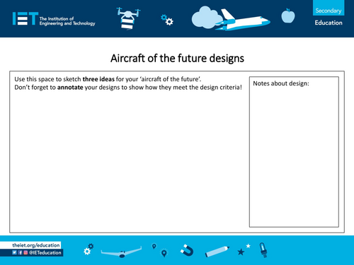 Design a sustainable aircraft | Teaching Resources
