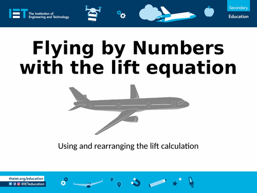 Flying by numbers with the lift equation | Teaching Resources