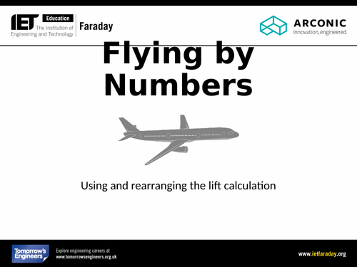 Flying by numbers with the lift equation | Teaching Resources