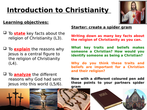 Christianity - Scheme of work (10 full 60 minute lessons) | Teaching ...