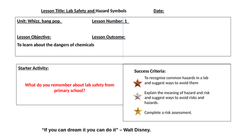 3 Year 7 Introductory Science Lessons | Teaching Resources