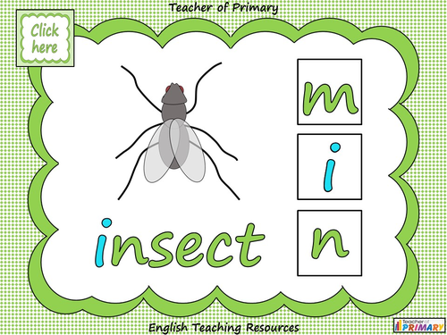 Beginning Sounds - i, n, m, d | Teaching Resources