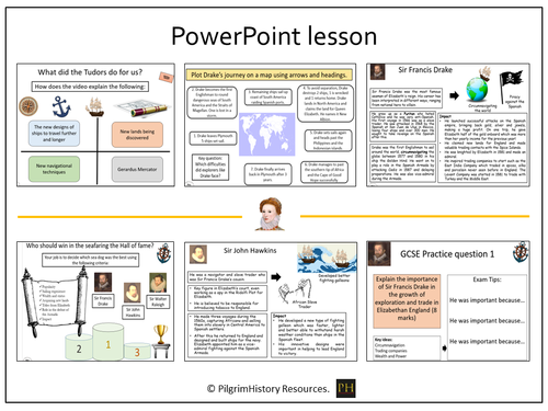 Elizabethan explorers & voyages of discovery - Elizabethan England ...