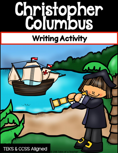 Christopher Columbus ~ Writing Activity | Teaching Resources