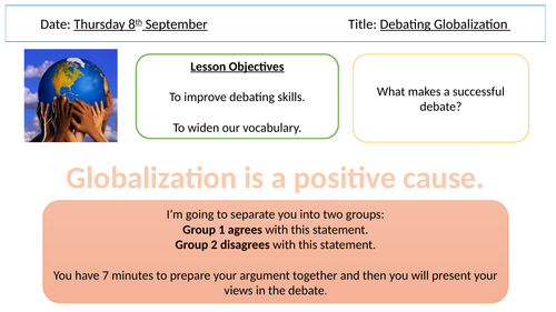 English B - Sharing The Planet | Teaching Resources