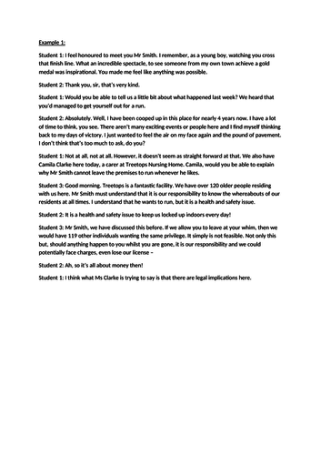 English B - Social Organisation | Teaching Resources