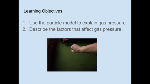 C1.7 Gas Pressure Activate 1 KS3 | Teaching Resources