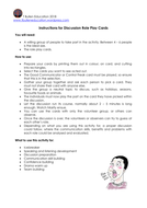 Discussion Role Play Cards | Teaching Resources