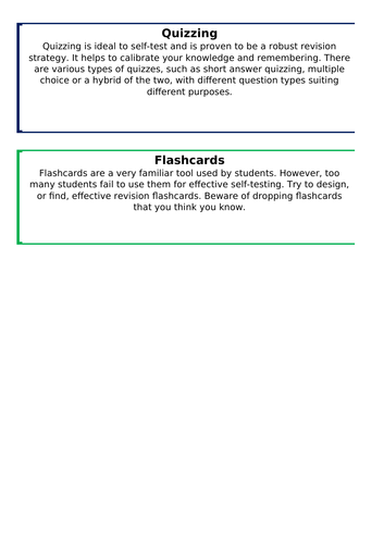 Year 11 Revision Display Board Resources | Teaching Resources