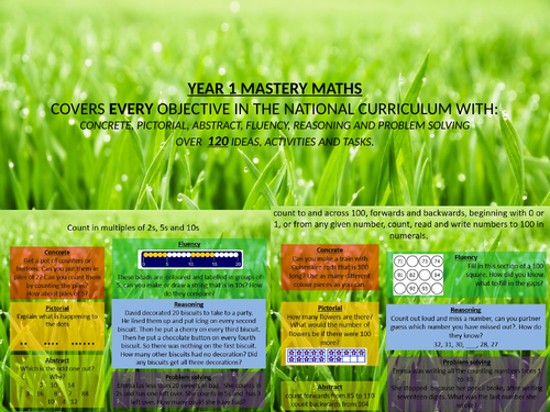 mastery maths year 1 - every objective covered | Teaching Resources mastery maths year 1 - every objective covered | Teaching Resources