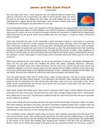 James and the Giant Peach - Summary Reading & Comprehension Exercises ...