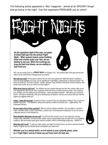 The Stroke Of Midnight: A Spooky Halloween Themed Resource For Creative ...