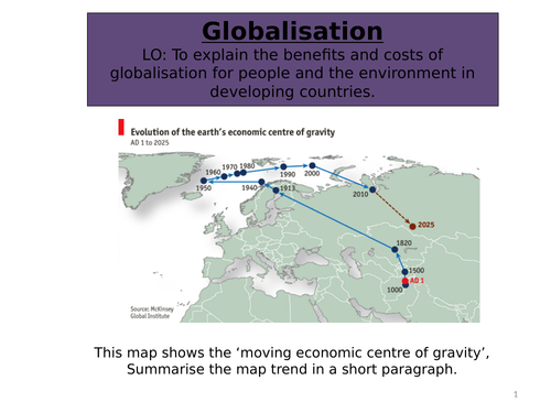 A Level Geography Globalisation | Teaching Resources