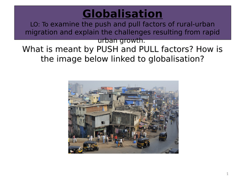 A Level Geography Globalisation | Teaching Resources