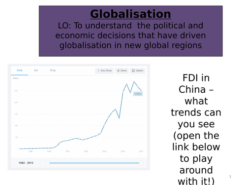 A Level Geography Globalisation | Teaching Resources