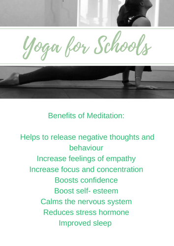 Yoga for Schools - Take a Break Meditation | Teaching Resources