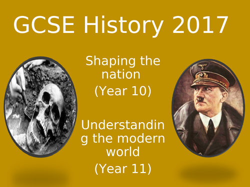 AQA GCSE History: Health & the People - Lesson 1&2 : Introduction and ...
