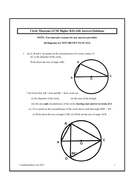MASSIVE GCSE Circle Theorems ppt Over 100 Slides, 200 Questions with ...
