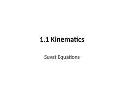 A Level / IB- Equations of Motion - SUVAT | Teaching Resources