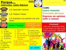 Year 7 Spanish - Whole Lesson - Week 1 - Lesson 2 - Viva 1 - Module 2 ...