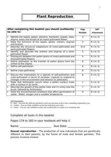Plant Transport and Reproduction - A complete set of resources for CIE ...