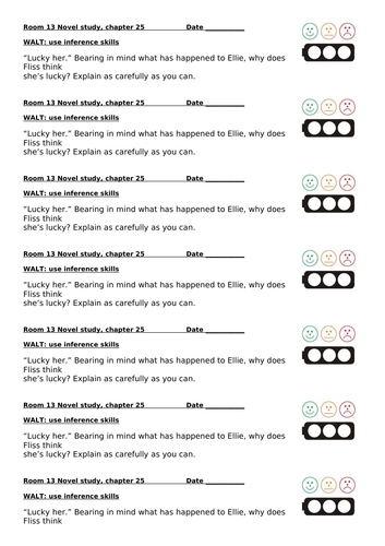 Room 13, Robert Swindells - Full Novel Study or Whole Class Reading ...