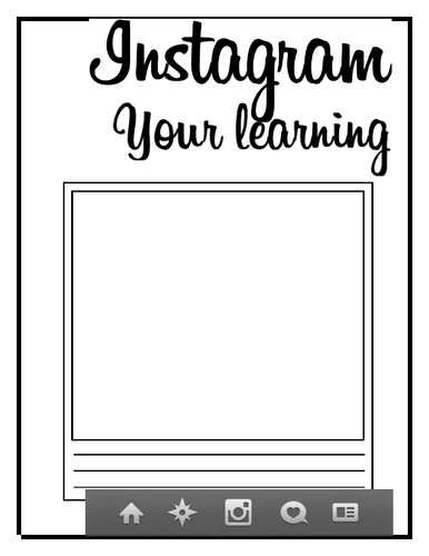 Instagram your learning | Teaching Resources