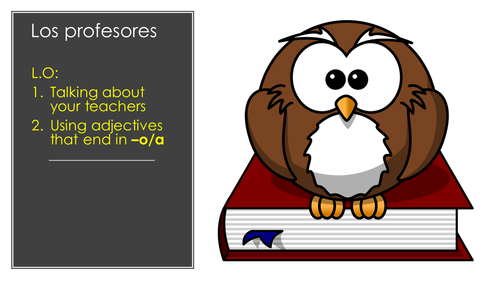 Los profesores Mira 1 | Teaching Resources