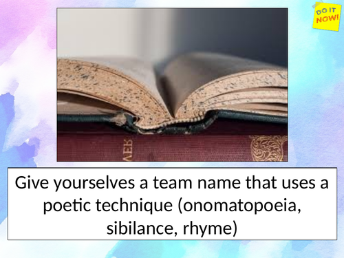 The ultimate poetry quiz - 40 questions | Teaching Resources