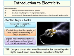 Introduction to electricity | Teaching Resources