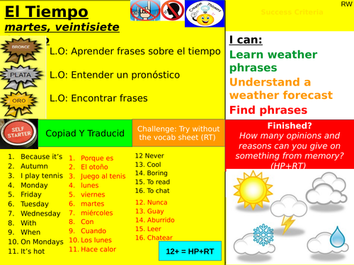 Year 7 Spanish - Whole Lesson - Viva 1- Module 2 - Week 3 - Lesson 1 ...
